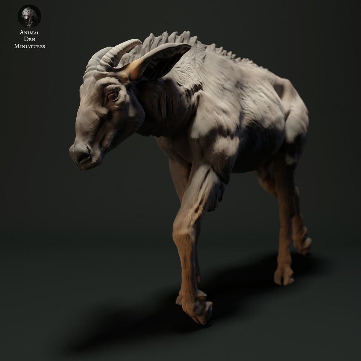 Wild animal figure: Sumatran antelope Serau (Ref 01_01_05) – 3drifter
