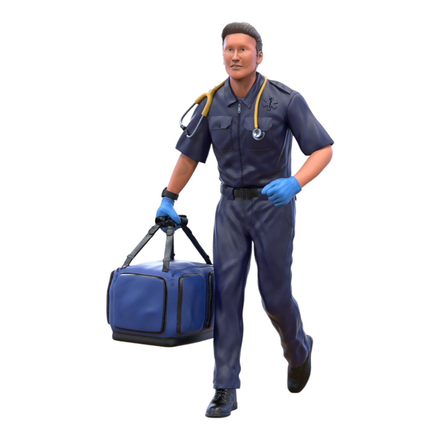Miniature Figure: Paramedic 1 (No. 136) – 3drifter