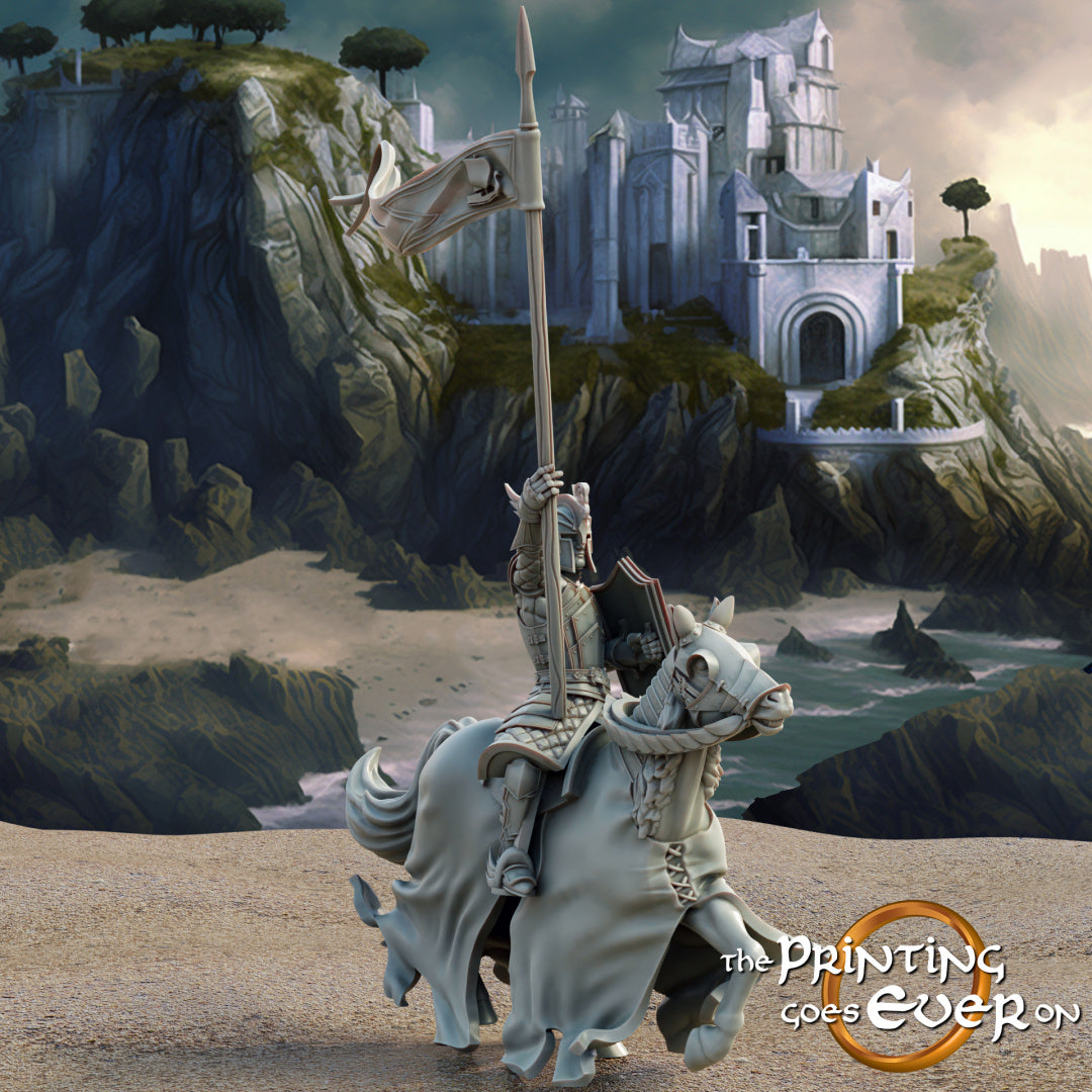 Medieval Knight Figures Allied Knight Cavalry Standard - Allied Troops ...